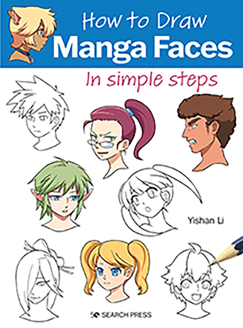 Search Press How To Draw Manga Heroes By Yishan Li
